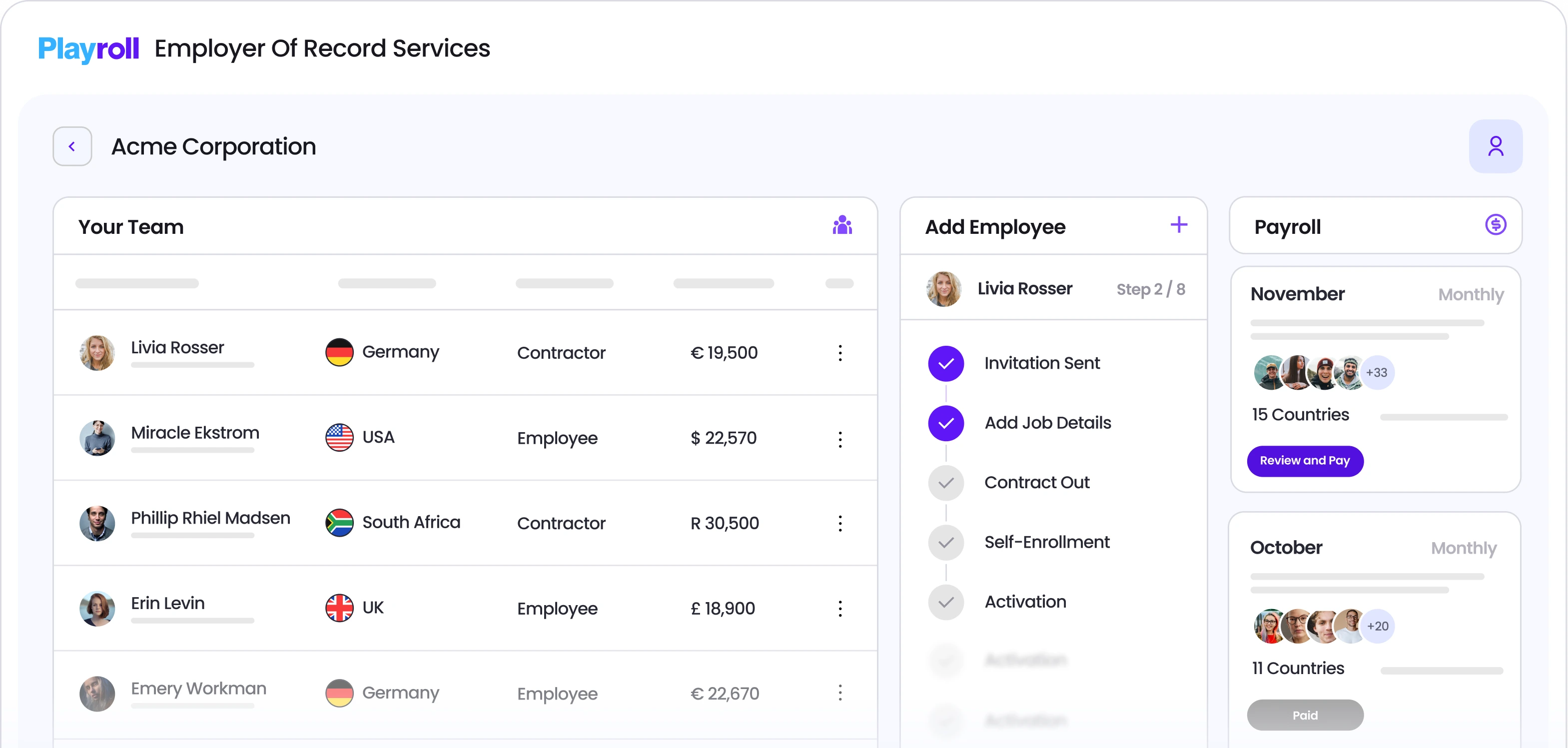 Global HR Platform with Payroll, Benefits & Compliance | Playroll